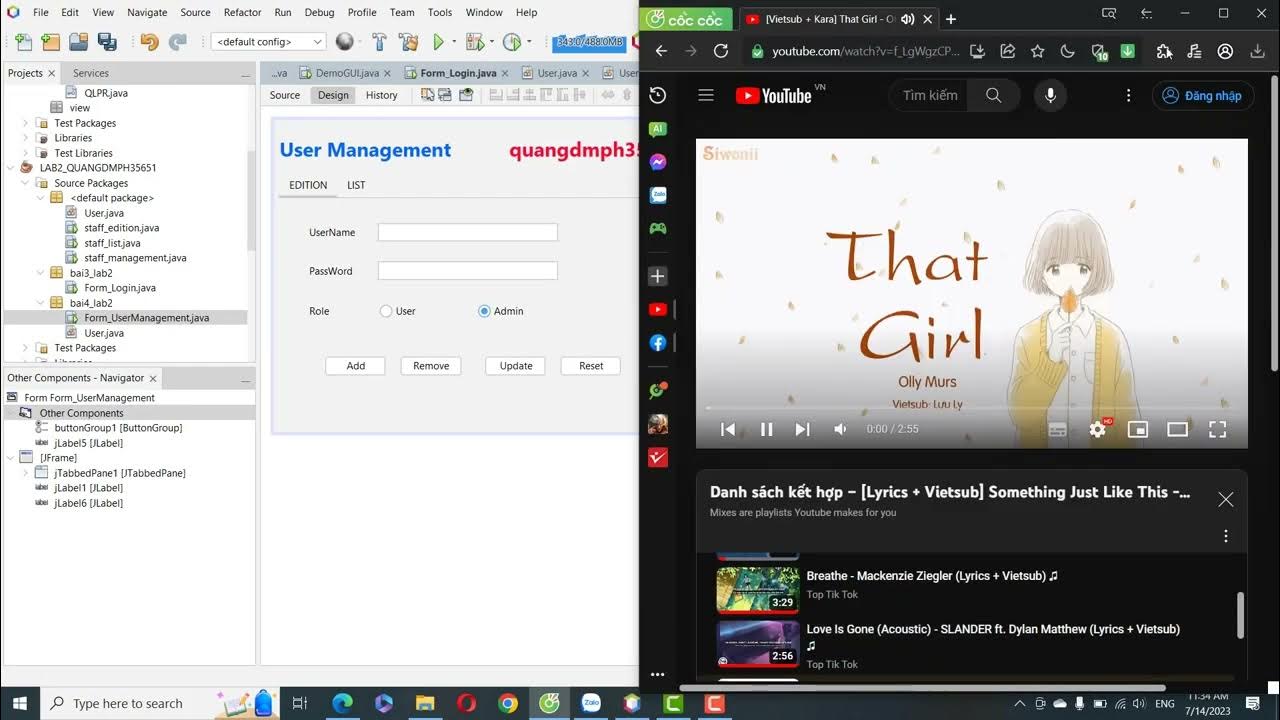 Lab1,2_java2 quangdmph35651 - YouTube