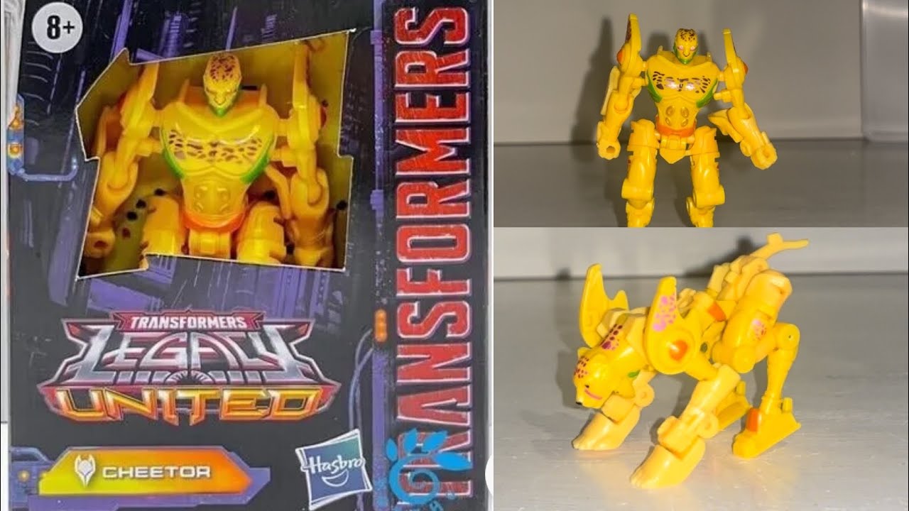 How to transform core class cheetor. Transformers legacy united beast ...