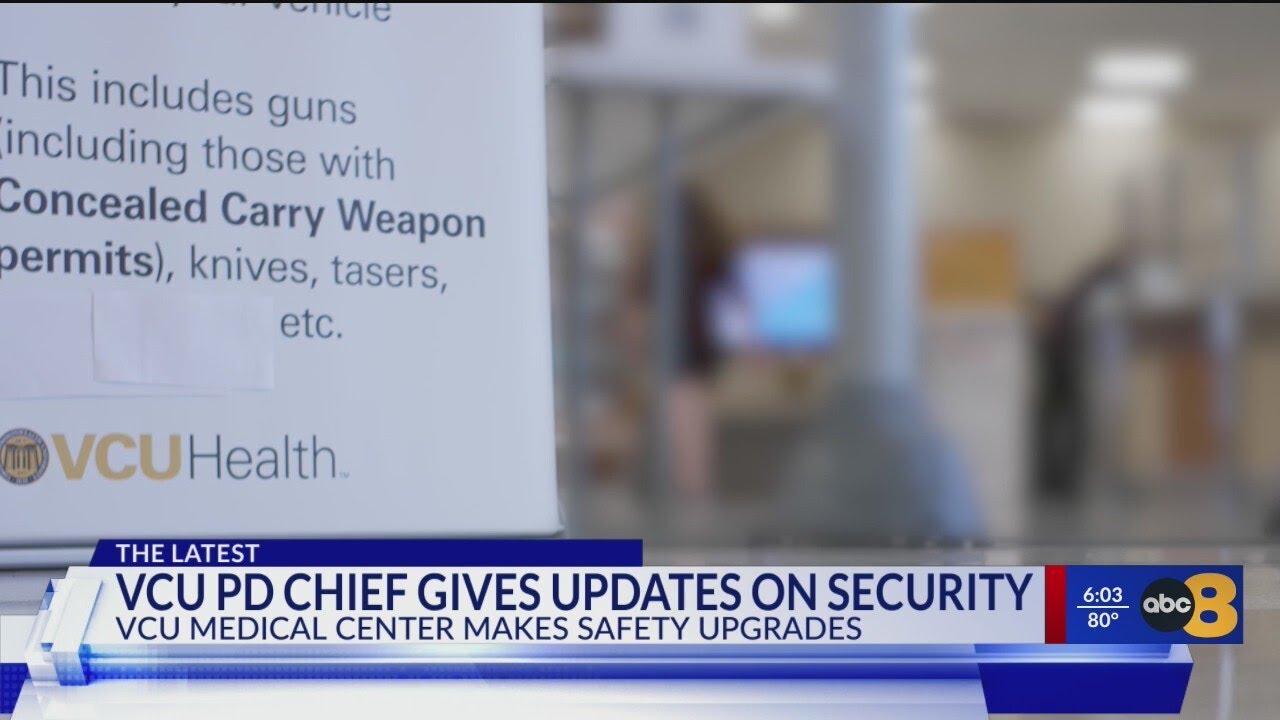 Weapons detectors installed at VCU Medical - YouTube