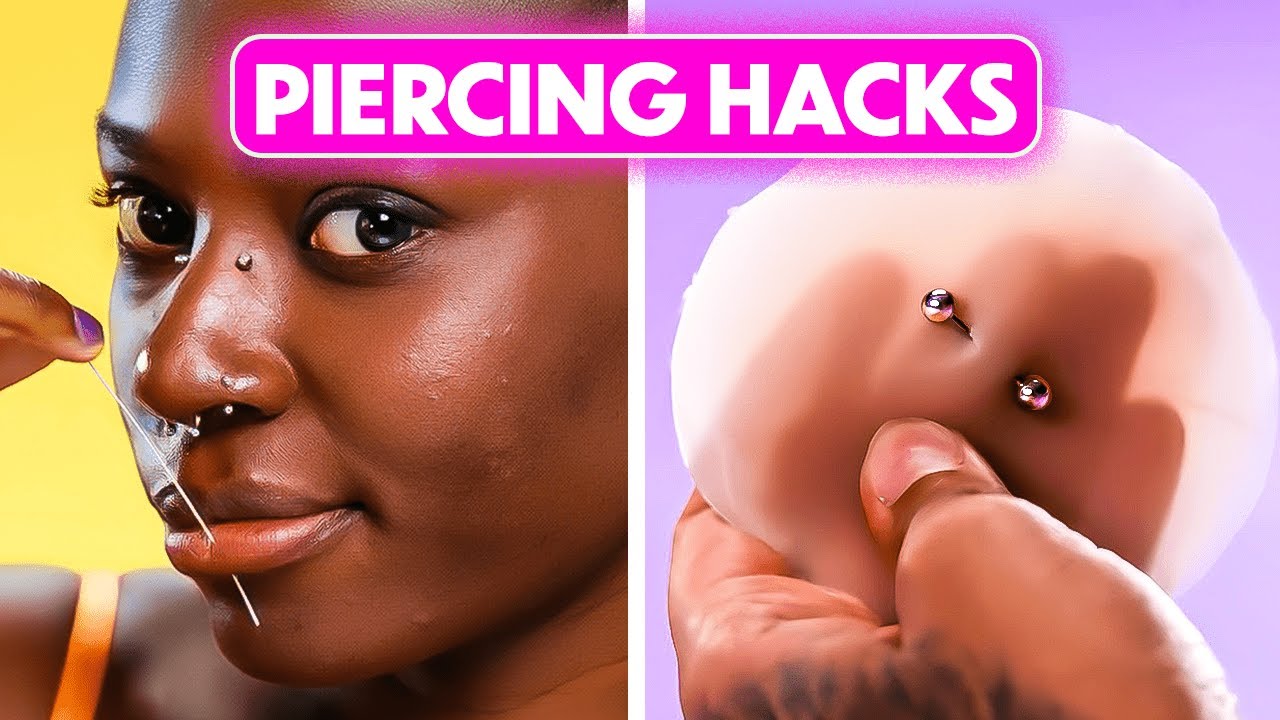 22 Essential Hacks Every Piercing Lover Should Know - YouTube