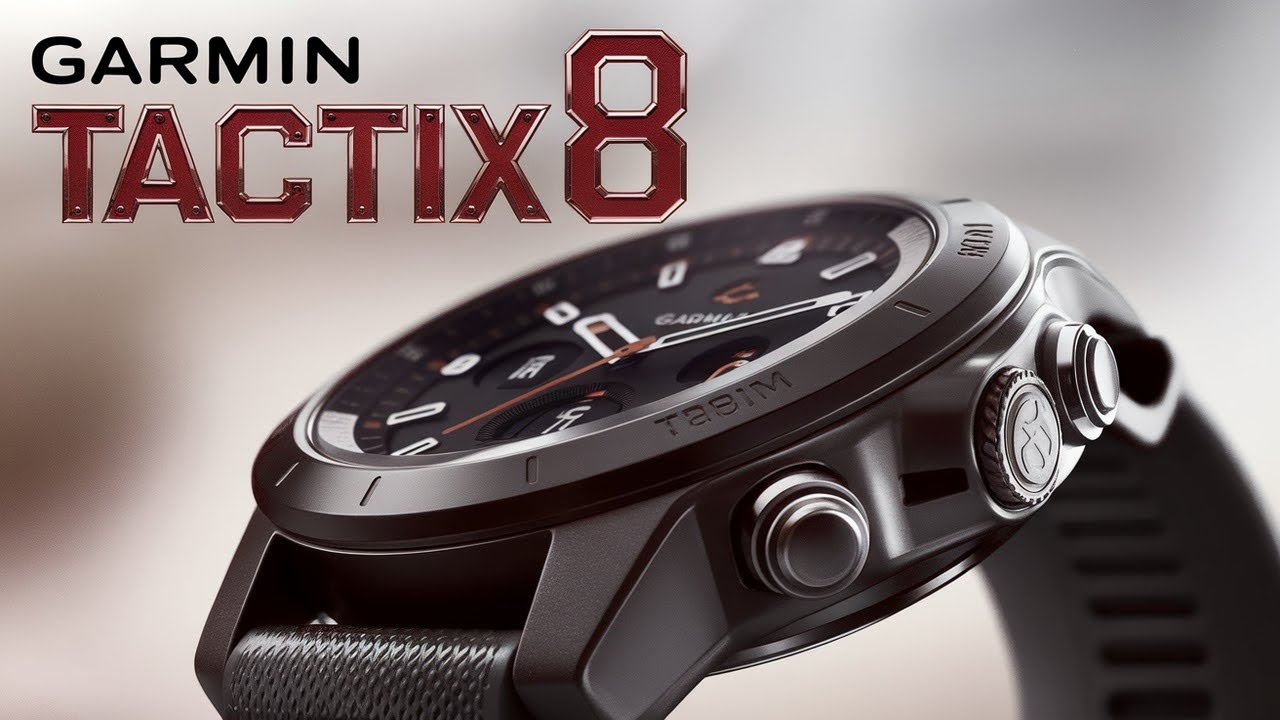 Garmin Tactix 8: The Ultimate Tactical Smartwatch with Next-Level ...
