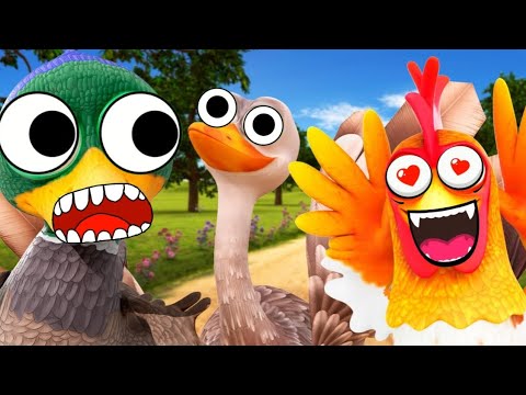 El Lorito Pepe 🦜 y El Pollito Tractor 🚜 - Aventuras Divertidas en La ...