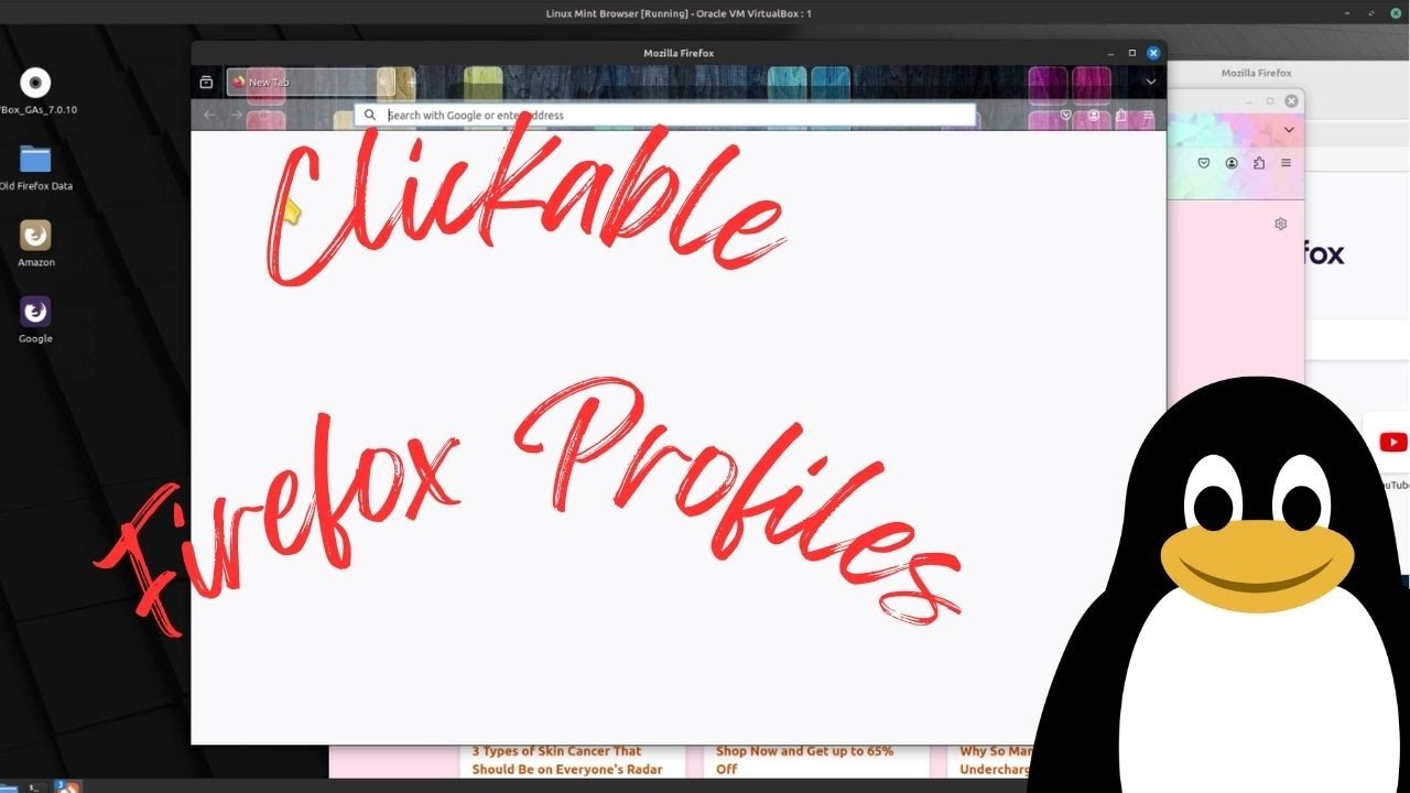 How to Setup Firefox icon profiles on Linux Mint - YouTube