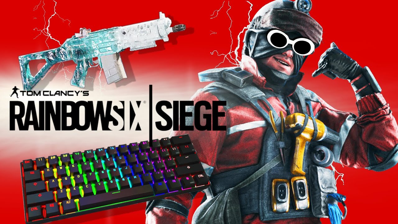 FIRST TIME PLAYING MOUSE & KEYBOARD RAINBOW SIX SIEGE.. - YouTube