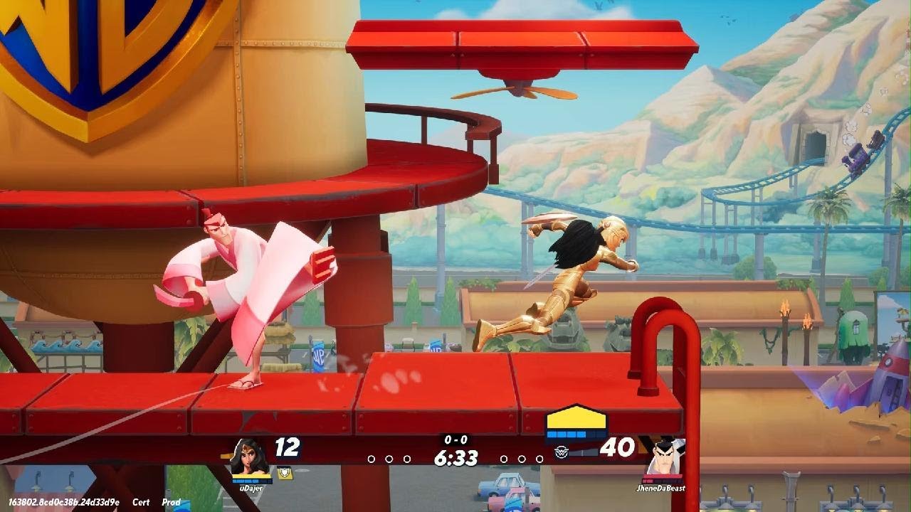MultiVersus Wonder Woma vs Samurai Jack - YouTube