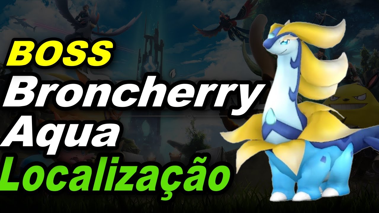Palworld - chefe Broncherry Aqua Localização - YouTube