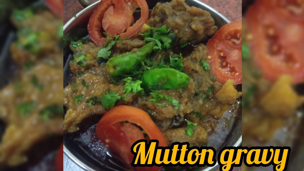 Mutton gravy recipe|Mutton curry|Mutton masala recipe|best taste ...