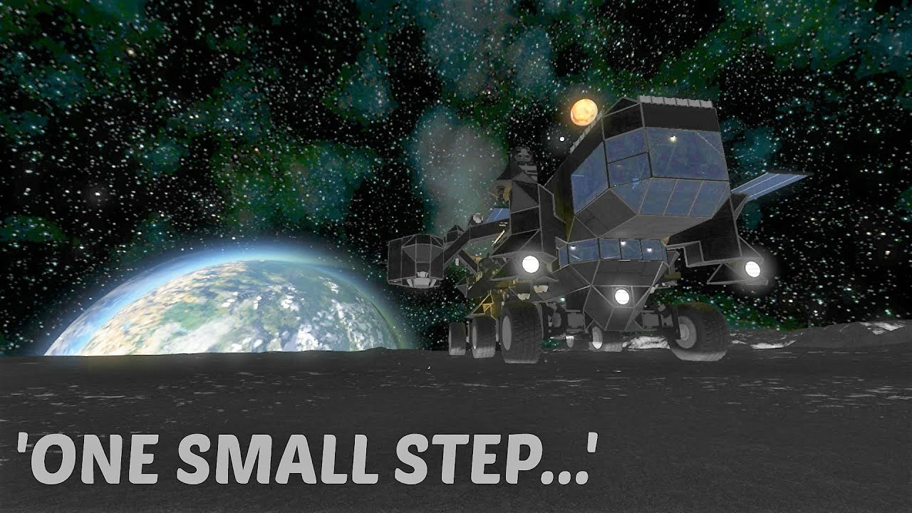 'One Small Step...' SPACE ENGINEERS! - YouTube