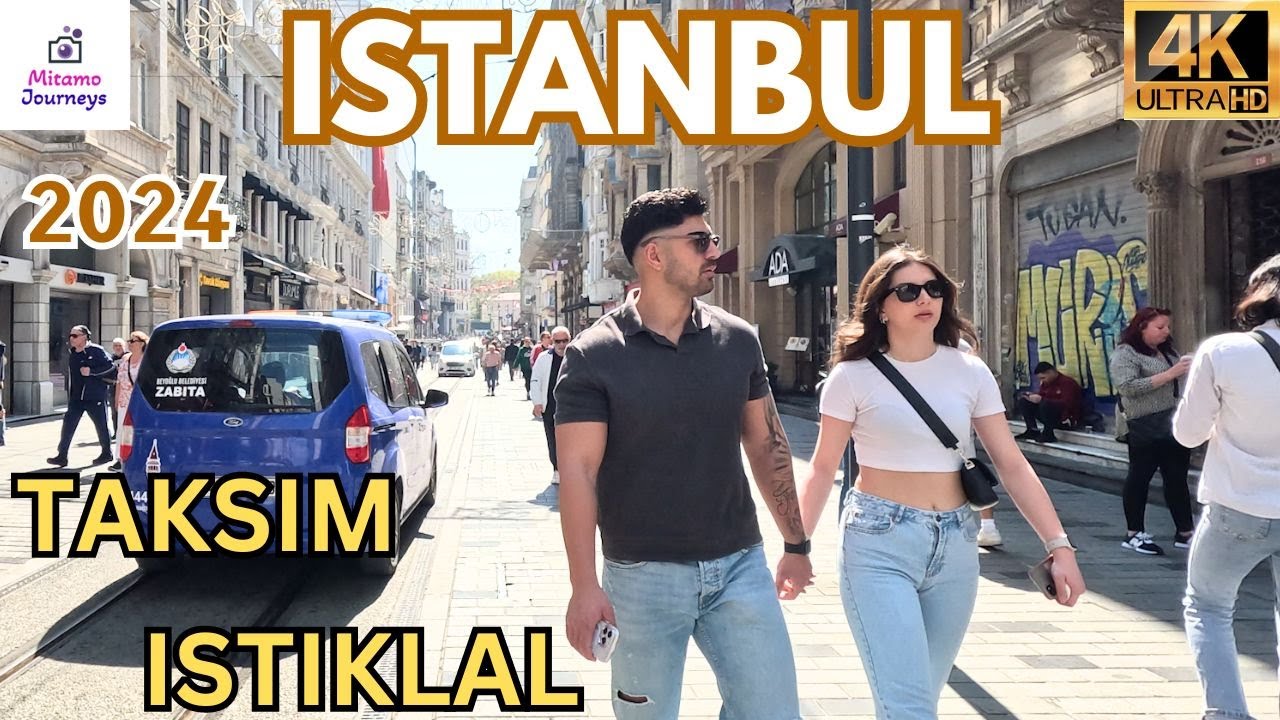 ISTANBUL: EXPLORING TAKSIM SQUARE & ISTIKLAL STREET | APRIL 5TH 2024 ...