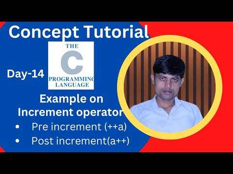 example on Pre increment and post increment | day-14 - YouTube