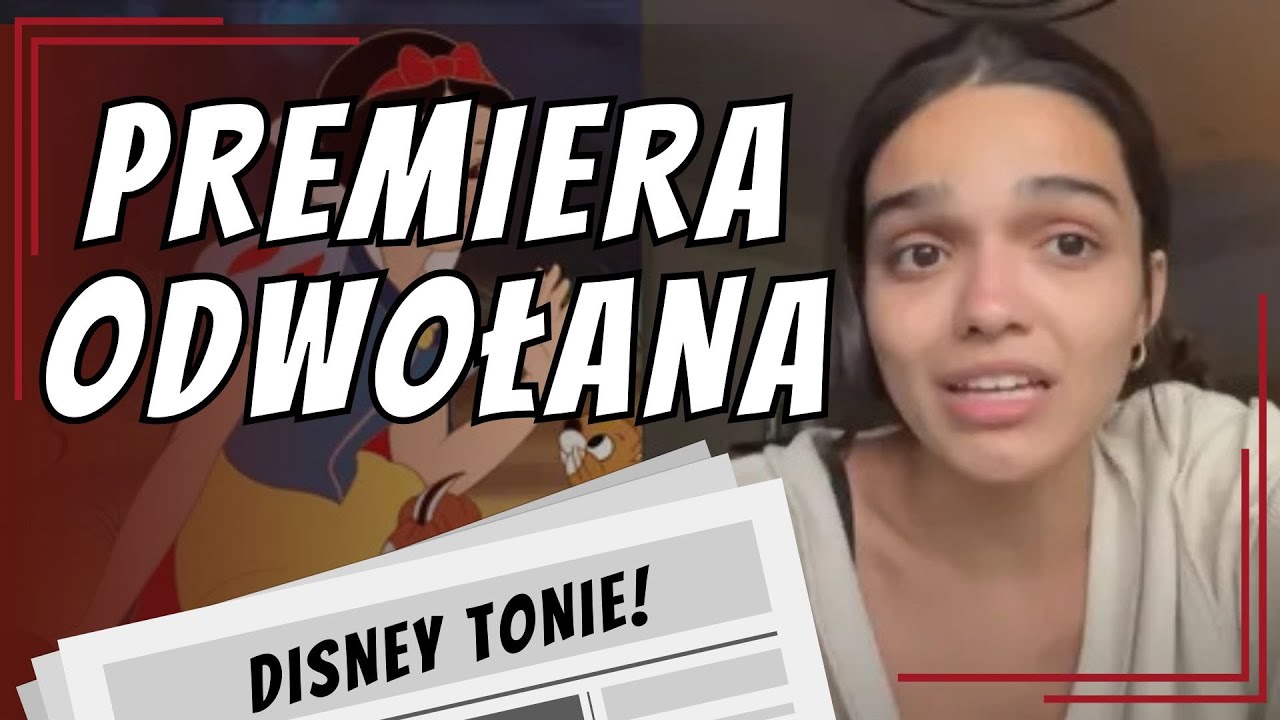 Premiera Królewny Śnieżki ODWOŁANA!! Disney BOI SIĘ WIDZÓW! - YouTube