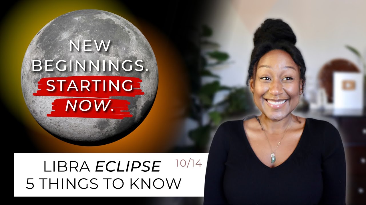 New Moon October 14th - 5 Things to Know - YouTube