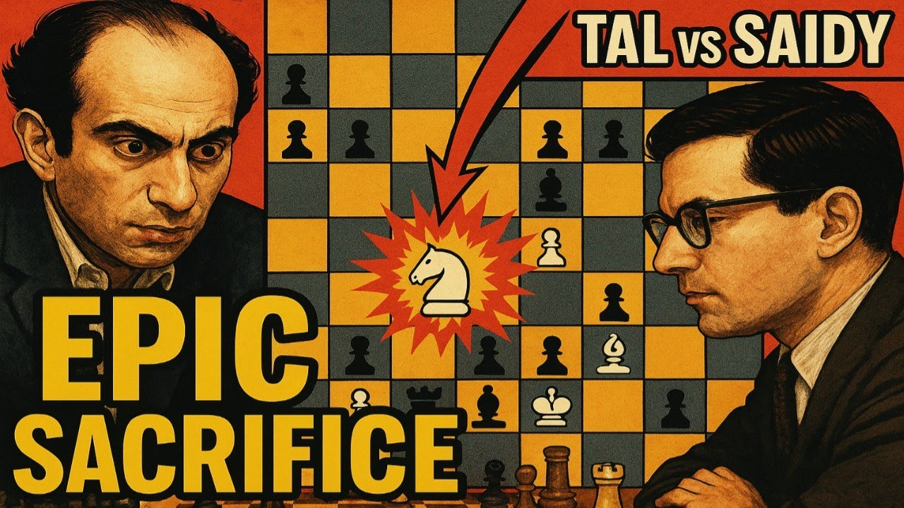 Mikhail Tal’s Epic Sacrifice vs Anthony Saidy | Tallinn 1971 Chess ...