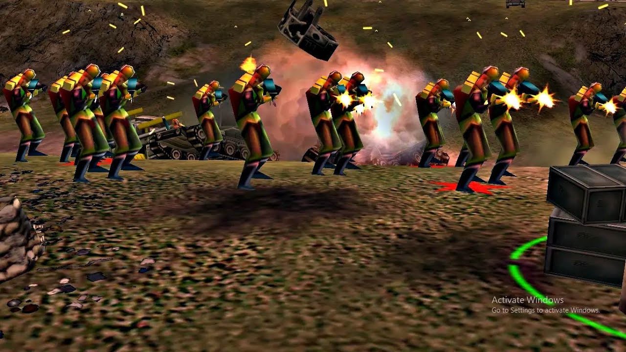 C&C Generals Zero Hour online (GLA STEALTH) PRO RULES - YouTube