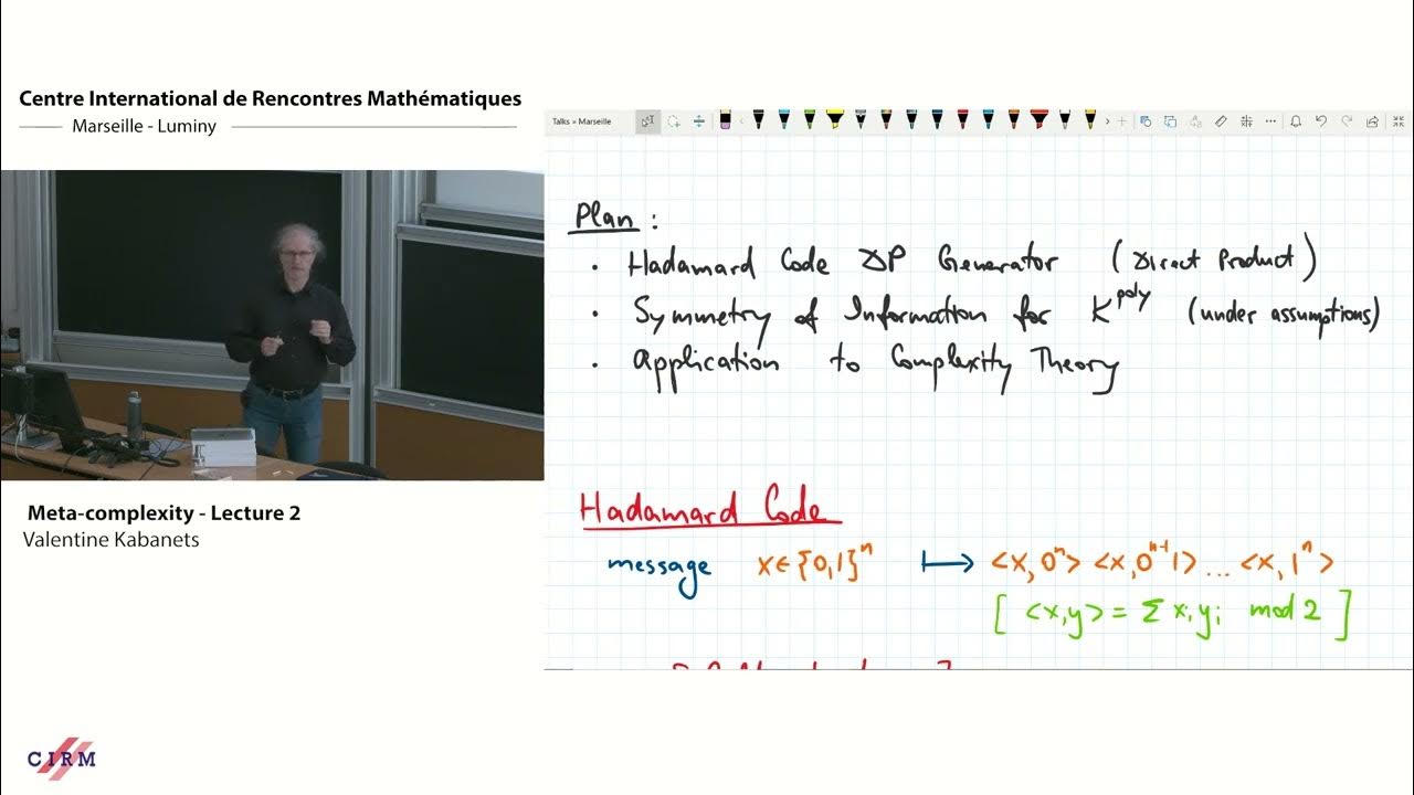 Valentine Kabanets: Derandomization, tutorial - part 2: Meta-complexity - YouTube
