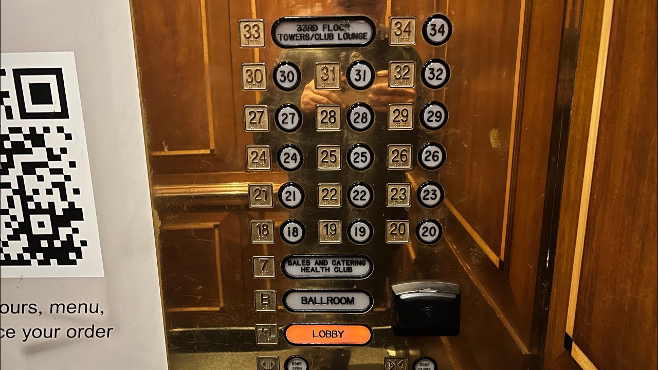 Bypassed Lockout! High Rise Montgomery Elevators - The Sheraton Hotel - Chicago, IL - YouTube