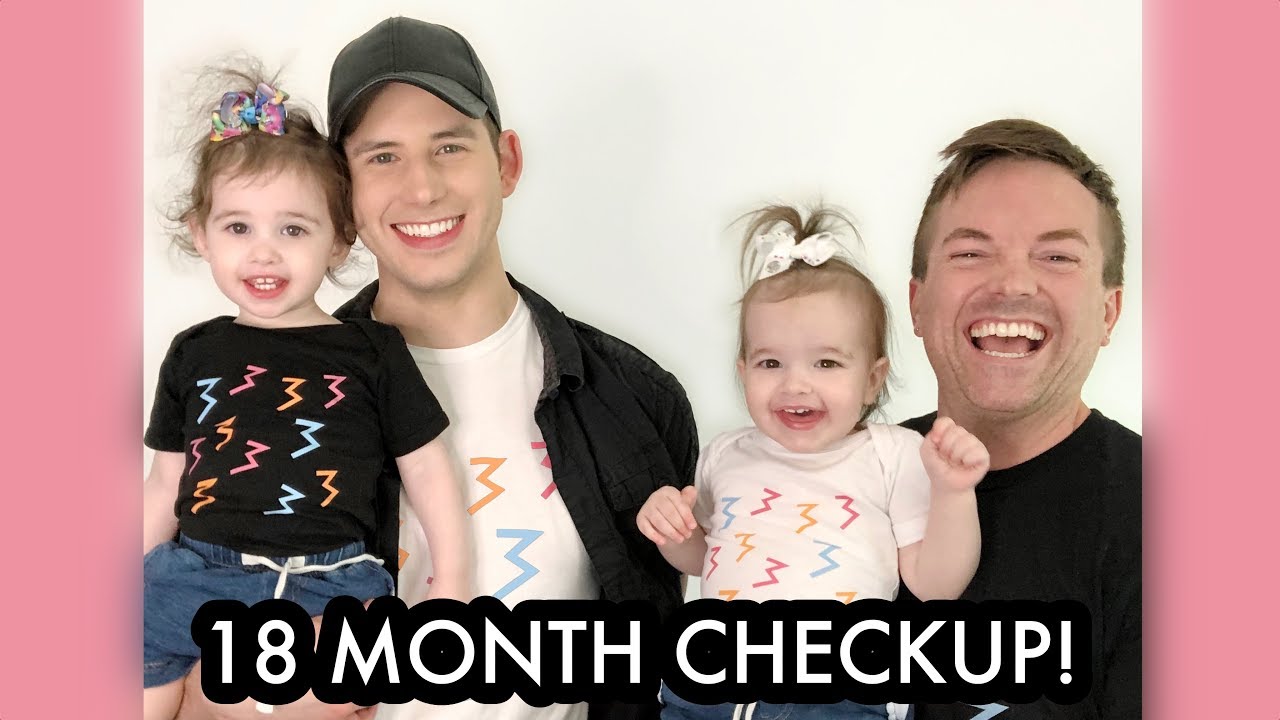 Baby Girls 18 Month Checkup! /// McHusbands - YouTube