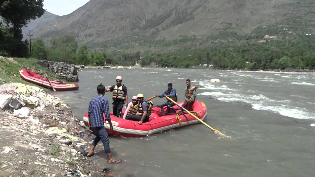 river rafting manali hd video - YouTube