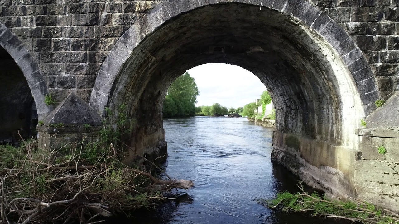 River Moy Bridge Fly Under - YouTube