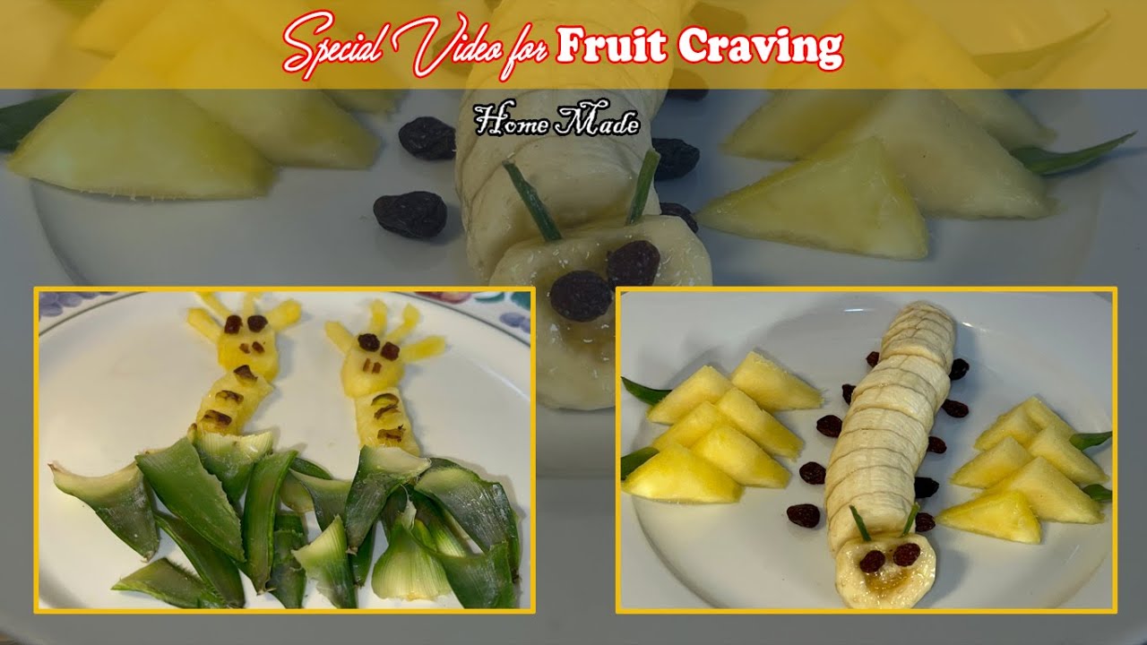 Art In FRUIT CARVING AND CUTTING TRICKS | Fruit Carving Banana ...