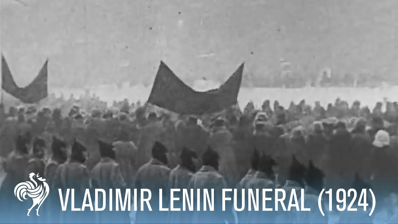 Vladimir Lenin Funeral in Moscow (1924) | War Archives - YouTube