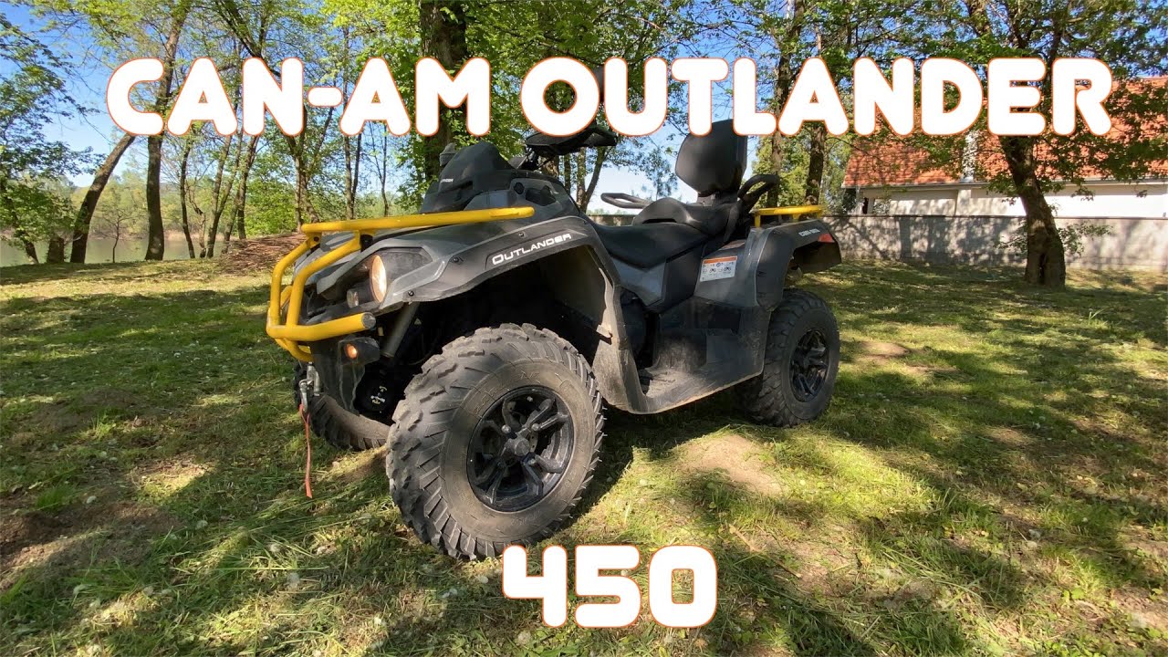 CAN AM OUTLANDER 450 2021 | REVIEW & SOUND TEST - YouTube