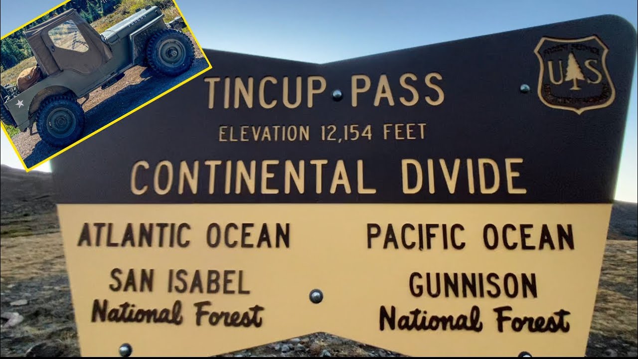12,154 ft TIN CUP PASS Colorado FCT 24 - YouTube
