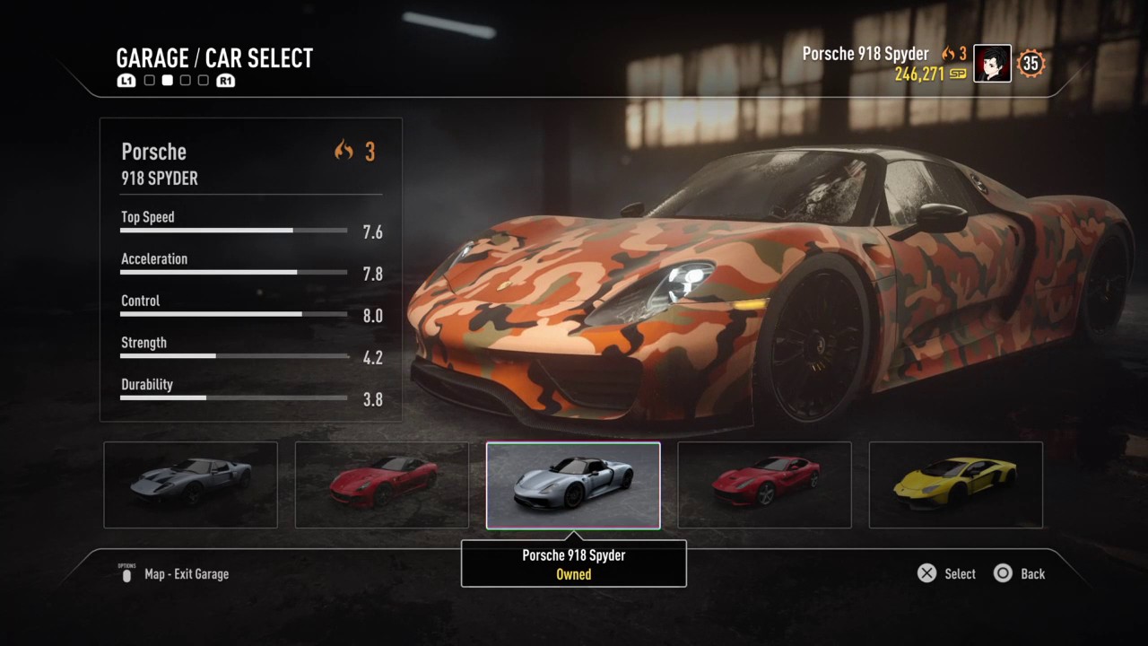 My List Of NFS Rivals Cars (Racer) - YouTube