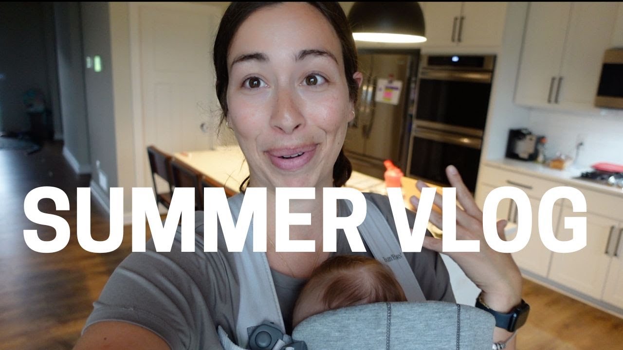 VLOG- at Home, postpartum update + kid stuff - YouTube