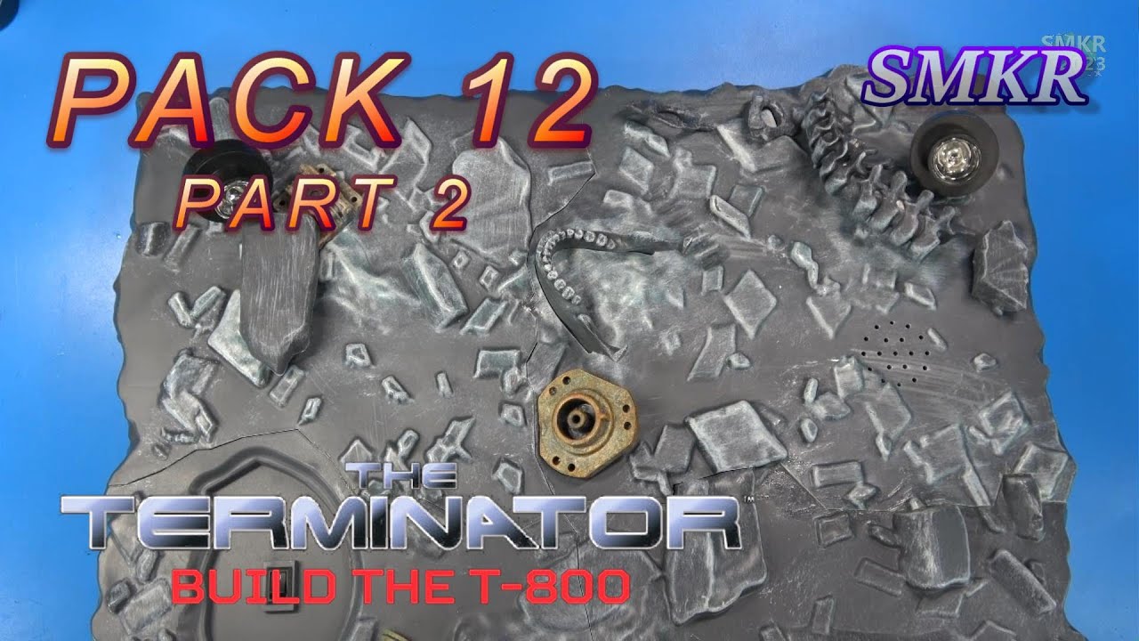 Agora Models Build the T-800 Terminator Pack 12 Part 2, Stages 114 ...