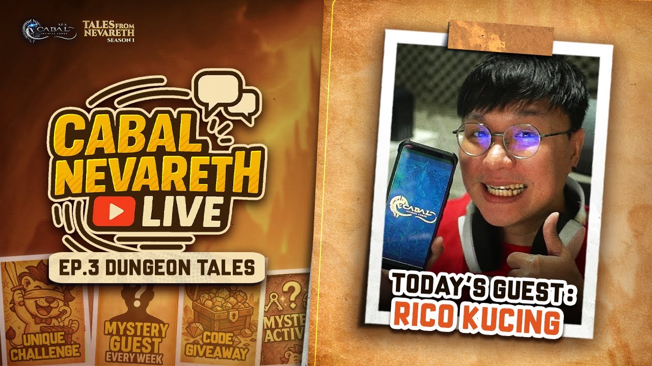 Nevareth Live ID Ep.3 – Dungeon Tales ft. @ricokucing | Cabal: Infinite ...