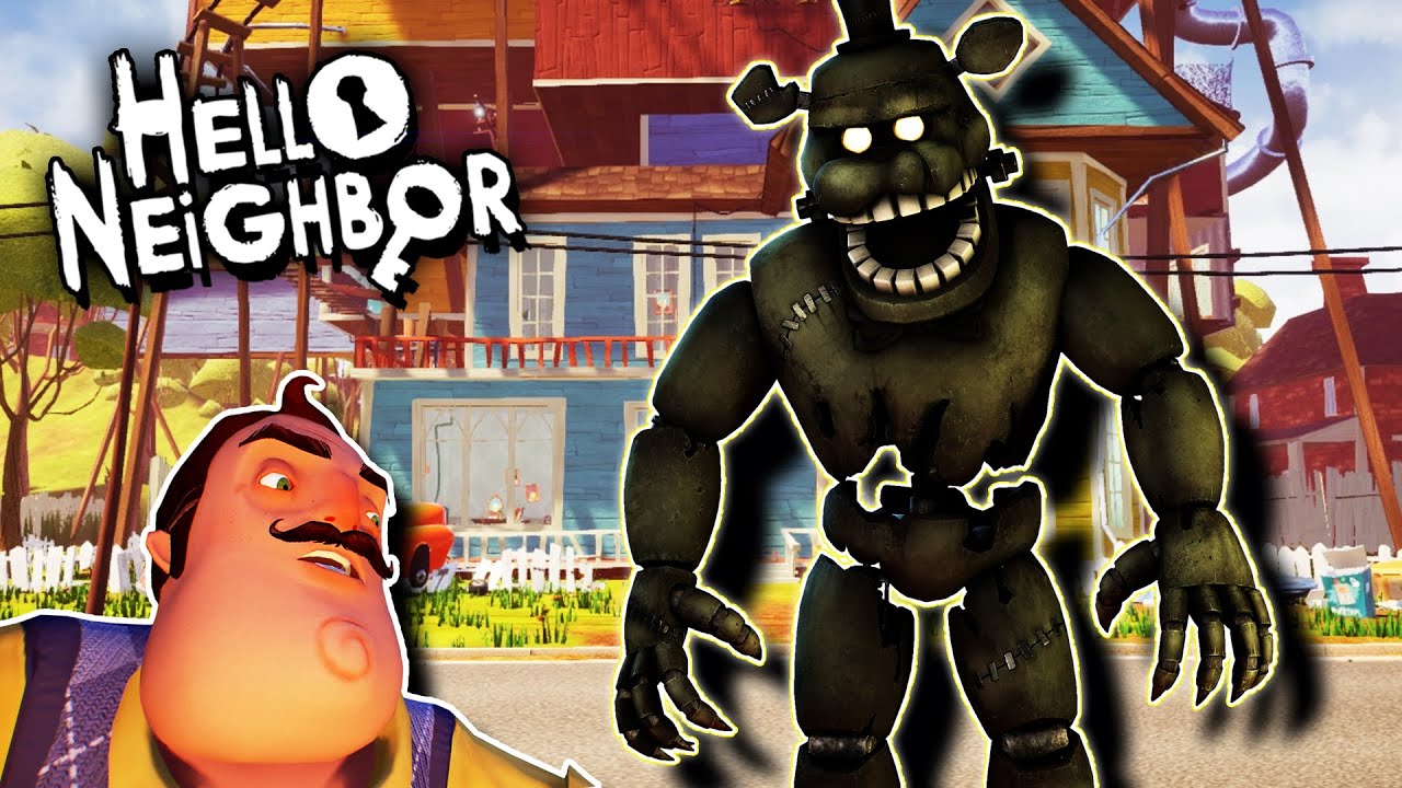 HELLO DREADBEAR (FNAF) | Hello Neighbor Mod - YouTube