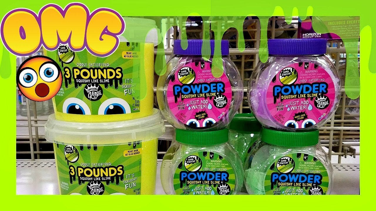 NEW! Compound Kings SQUISHY LIKE SLIME & NEW Magical Series Skwishy At ...