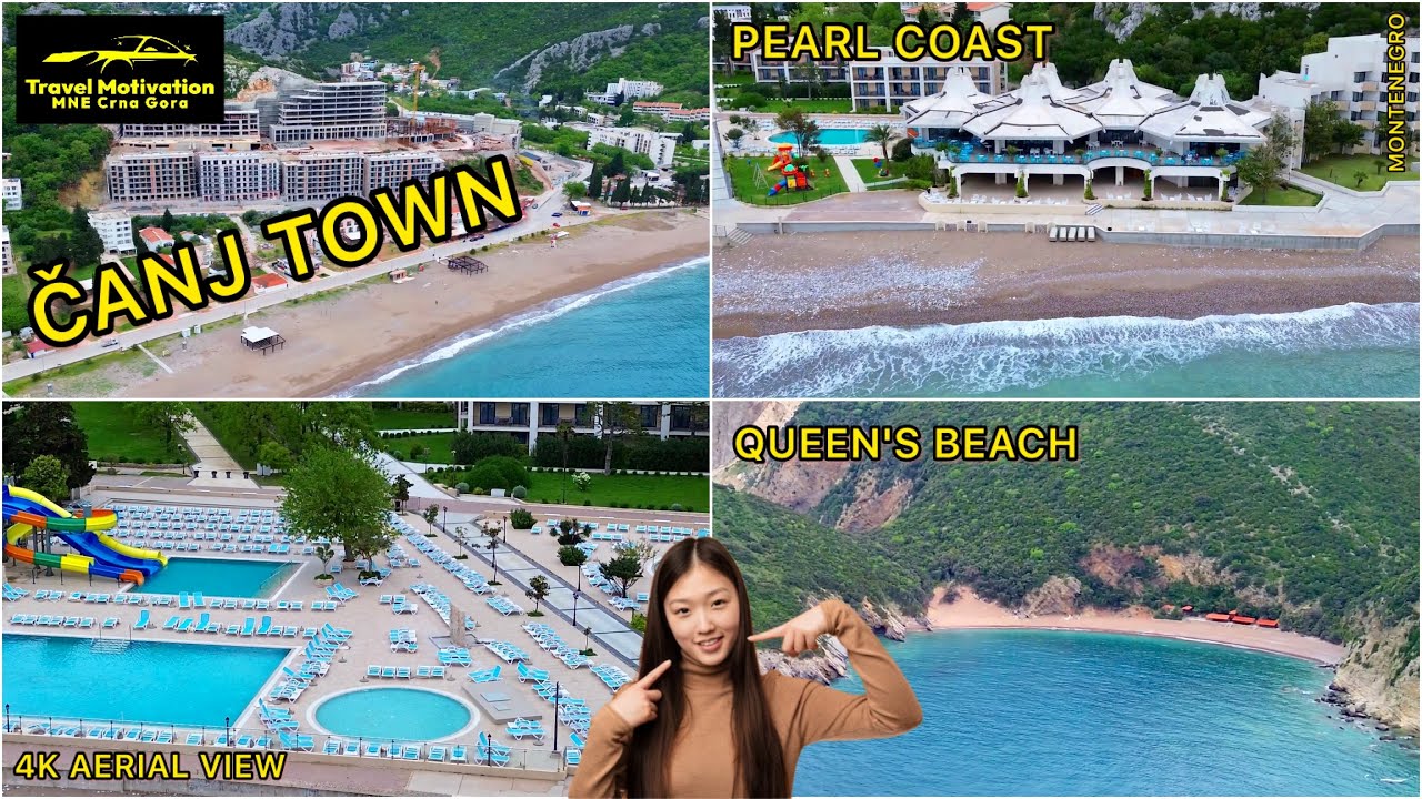 ČANJ i BISERNA OBALA Snimak Dronom April 2024 - ČANJ Town & Pearl Coast ...