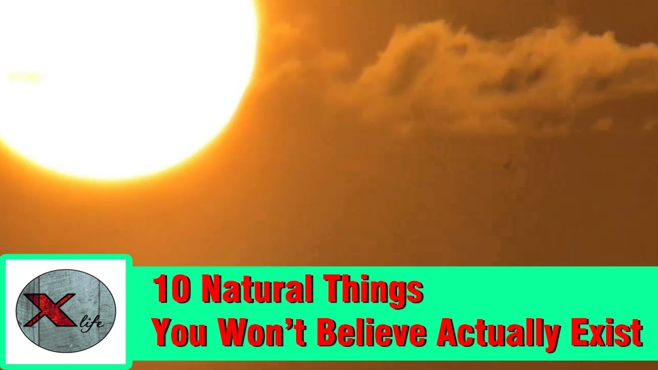 10 Natural Things You Won’t Believe Actually Exist-Xlife - YouTube