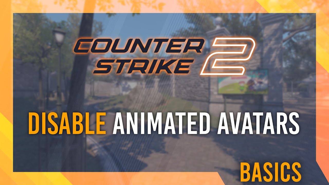 How to Hide/Pause Animated Avatars/Pictures in CS2 - YouTube