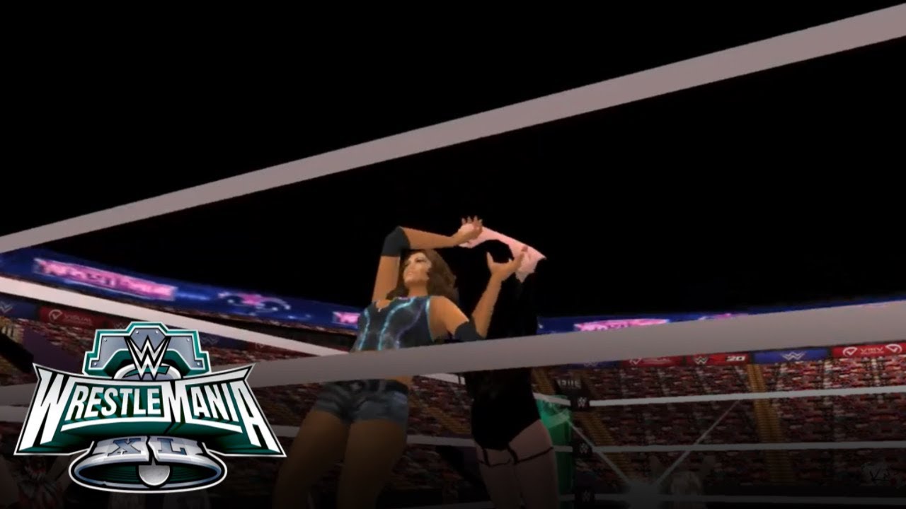 WWE 2K24 WRESTLEMANIA XL MAXINE VS EVE TORRES - WOMEN'S CRUISERWEIGHT ...