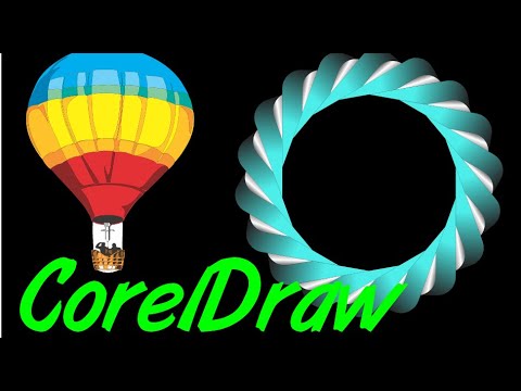 Corel Draw Tips & Tricks Rotate Two Objects to make This - YouTube