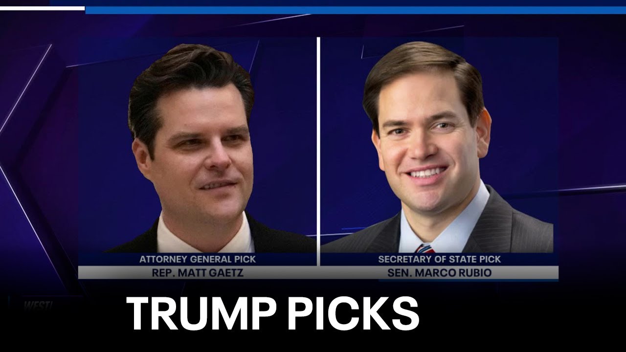 President-elect Trump picks controversial Rep. Matt Gaetz as AG ...