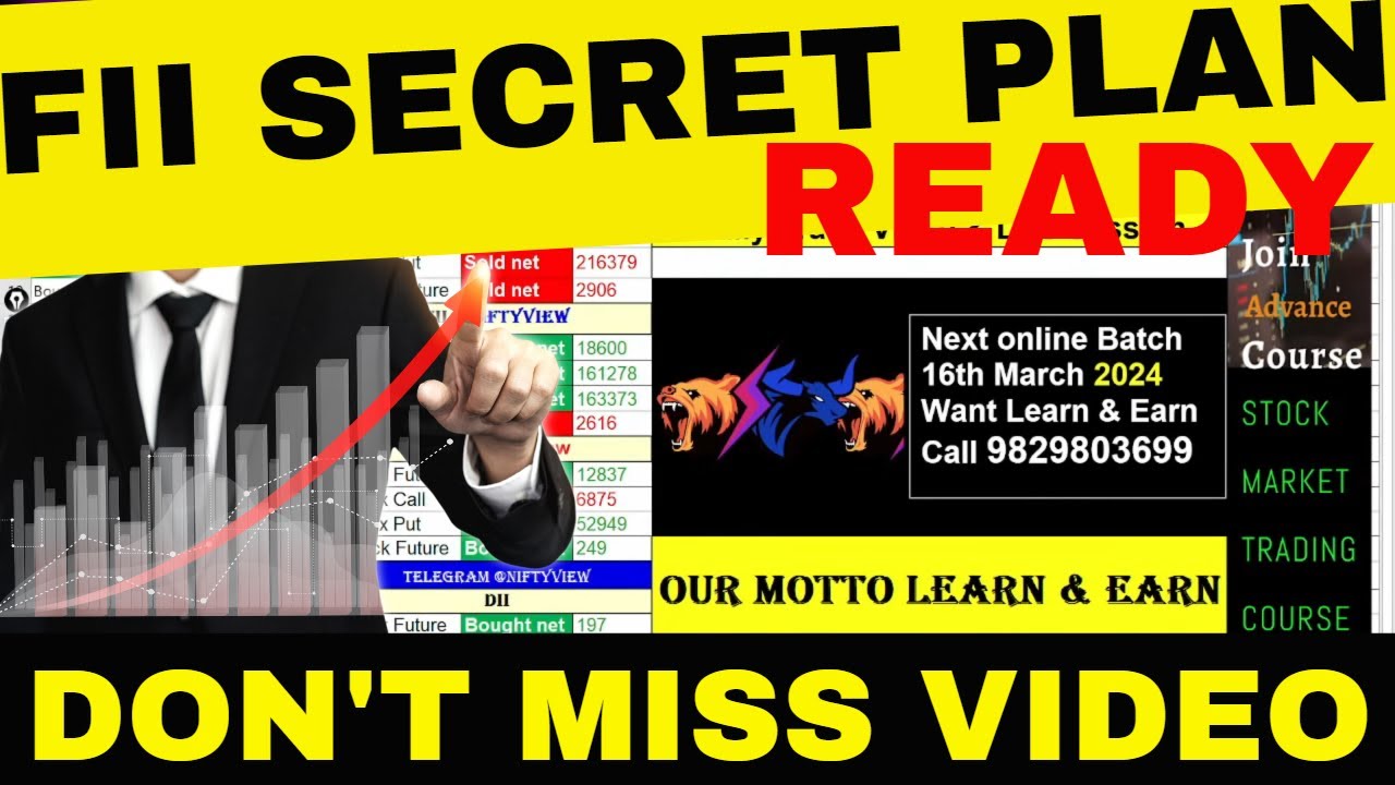fii fno data analysis for 6 march 💰 nifty expiry option chain analysis 💹 nifty & banknifty - YouTube