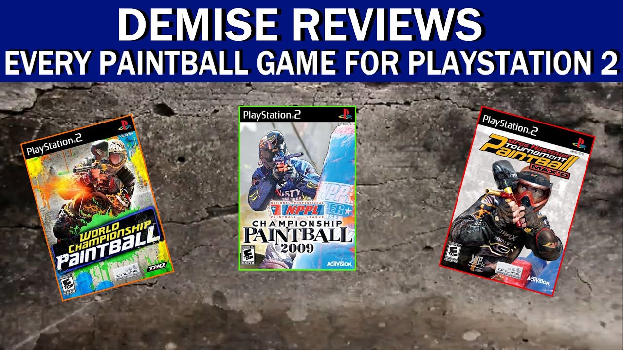 I Review Every Paintball Game For Playstation 2 - YouTube