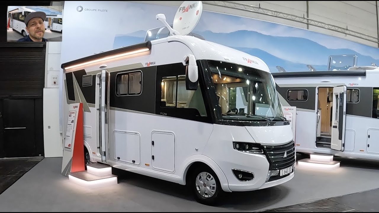 Frankia I 640 SD F-line luxury Motorhome RV Camper Van new model Fiat ...