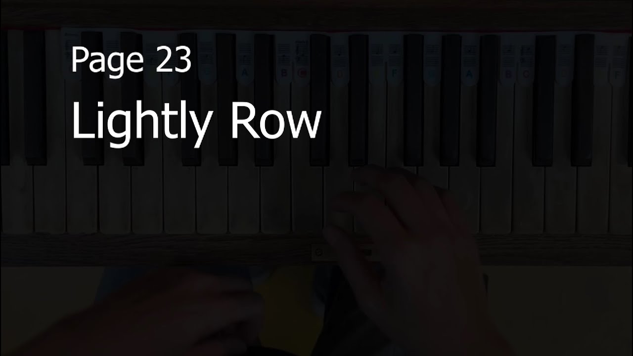 08 Lightly Row - YouTube