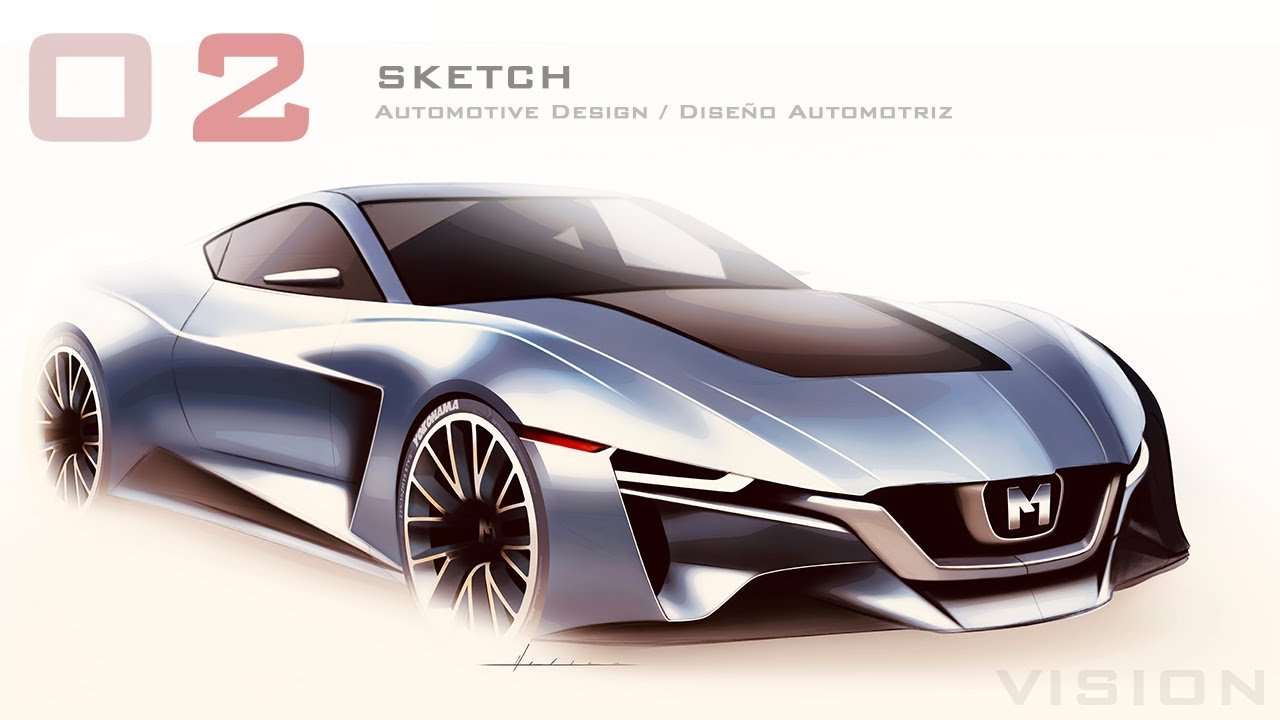 Learn Car Sketching the Way Pros Do It - YouTube