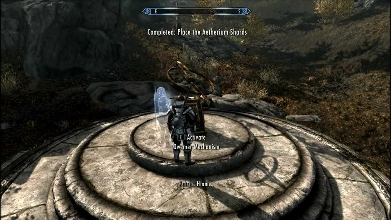 TES V: The entrance of the Aetherium Forge - YouTube