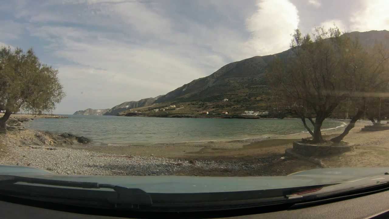 Plage de Tholos - Crète - Janvier 2014 - YouTube