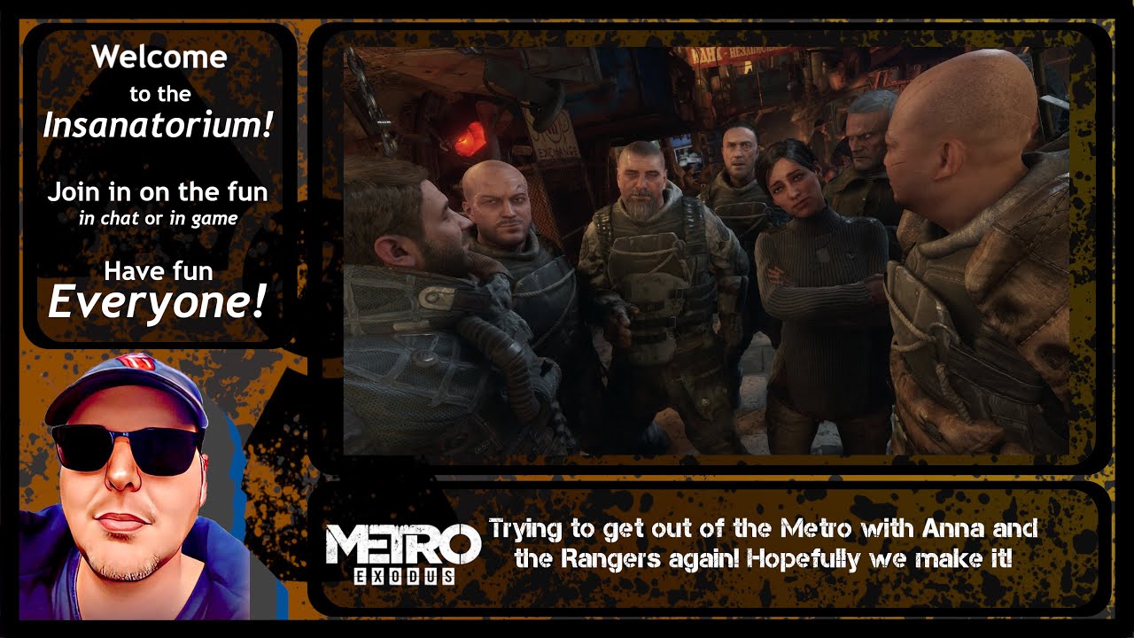 Metro Exodus: Trying to get out of the Metro with Anna and the Rangers ...