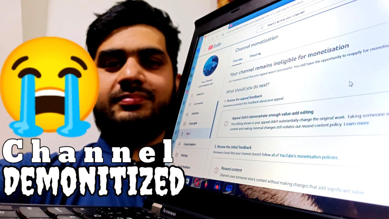 Channel Demonitize Due to Reuse content| Qari Kamran Arif - YouTube