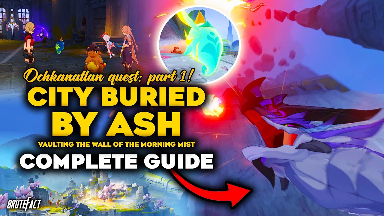 City Buried By Ash World Quest | Natlan World Quest | Genshin Impact 5. ...