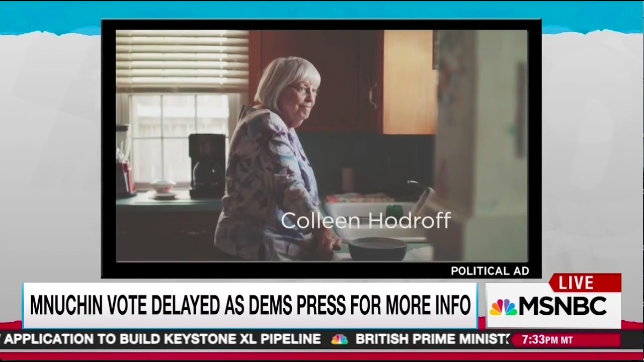 MSNBC's Rachel Maddow airs powerful anti-Mnuchin ad - YouTube